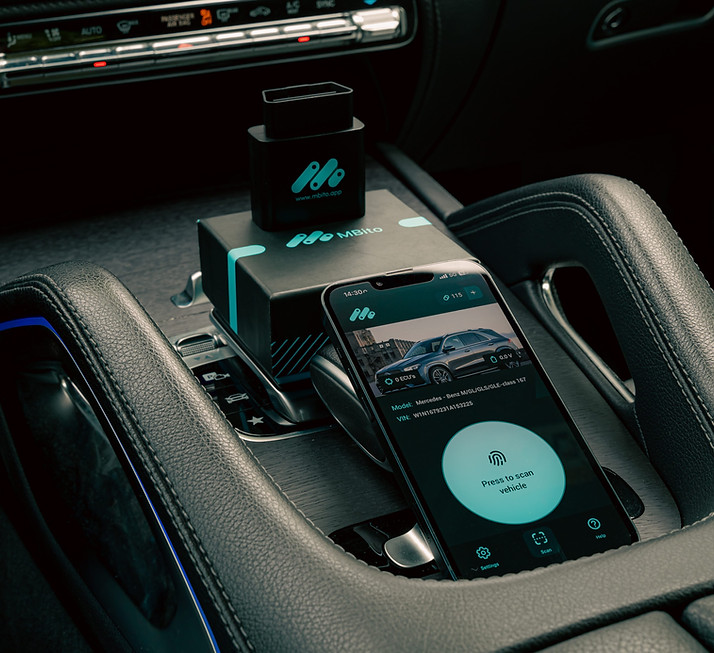 MBito OBD2 scanner, reader for Mercedes